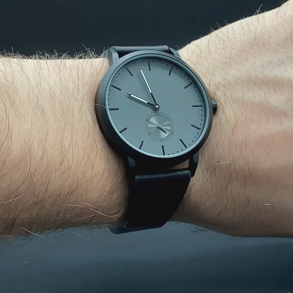 LEUPP Kaoru Black | For Men and Women – LEUPP Watch